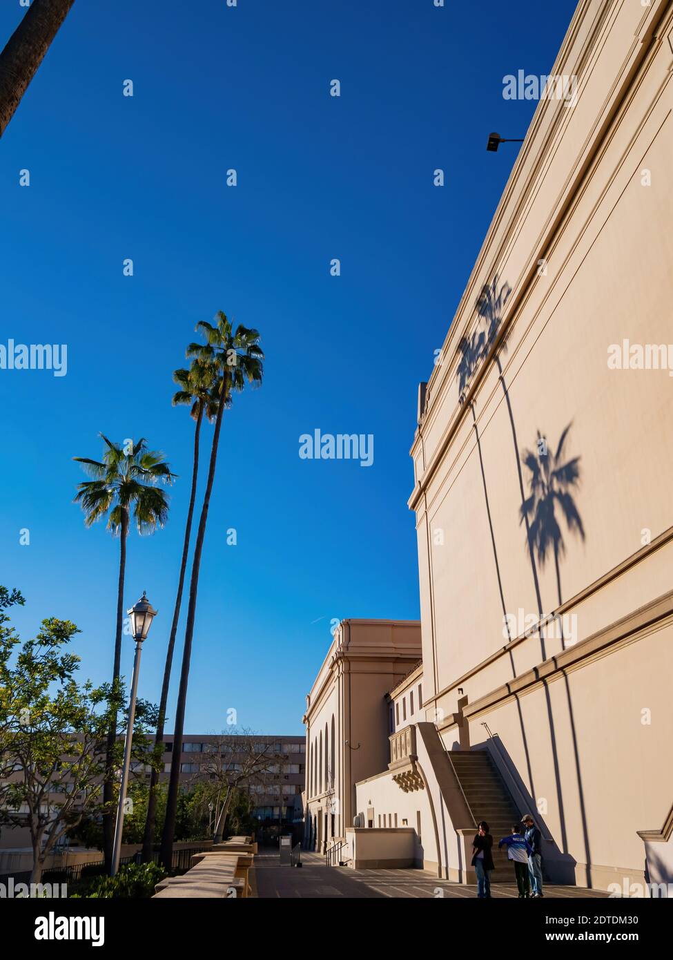 Afternoon sunny view of a beauitful building at Pasadena, California ...
