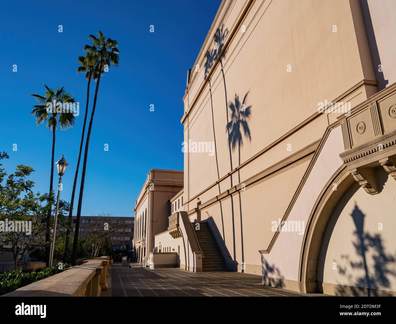 Afternoon sunny view of a beauitful building at Pasadena, California ...