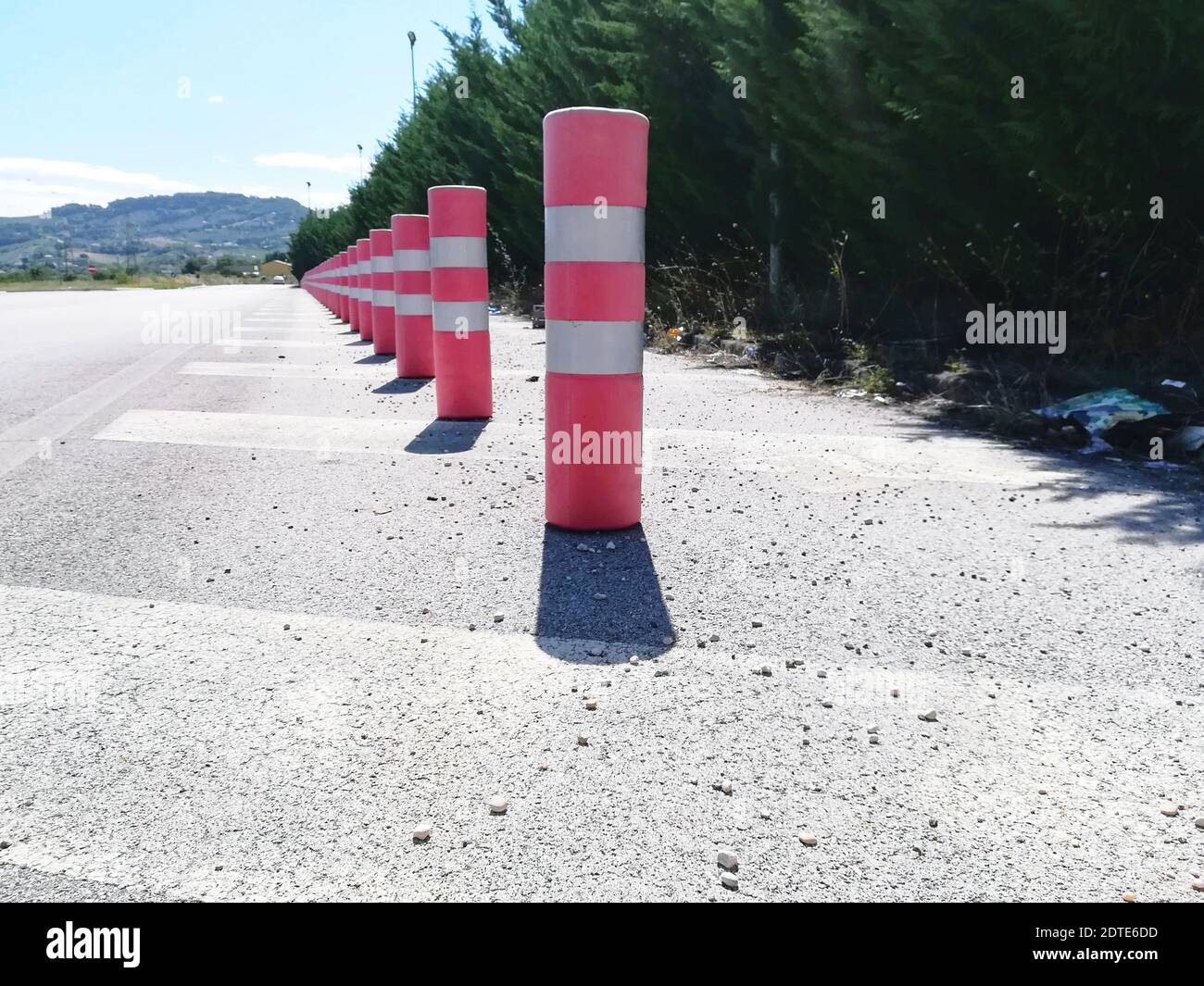 Anti parking bollards hi-res stock photography and images - Alamy