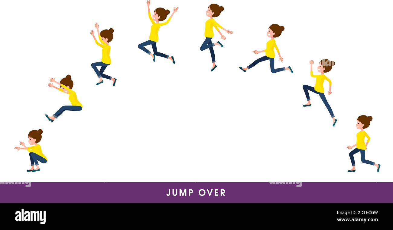 Jump Over Clipart
