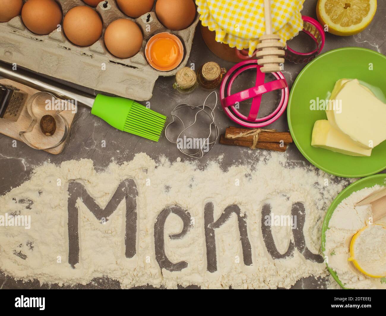 Background for text for menu Stock Photo - Alamy