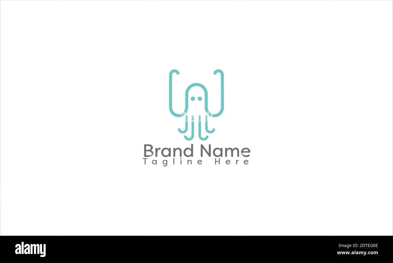 Octopus logo design and vector template Stock Vector Image & Art - Alamy