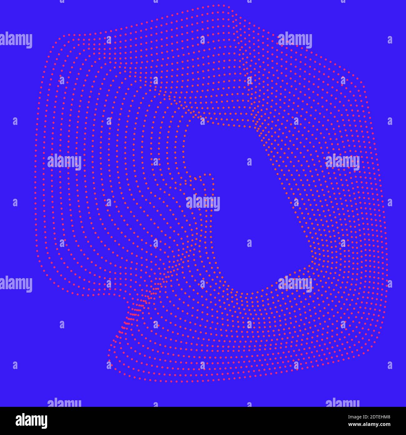 Abstract futuristic lines dots Stock Vector Images - Alamy