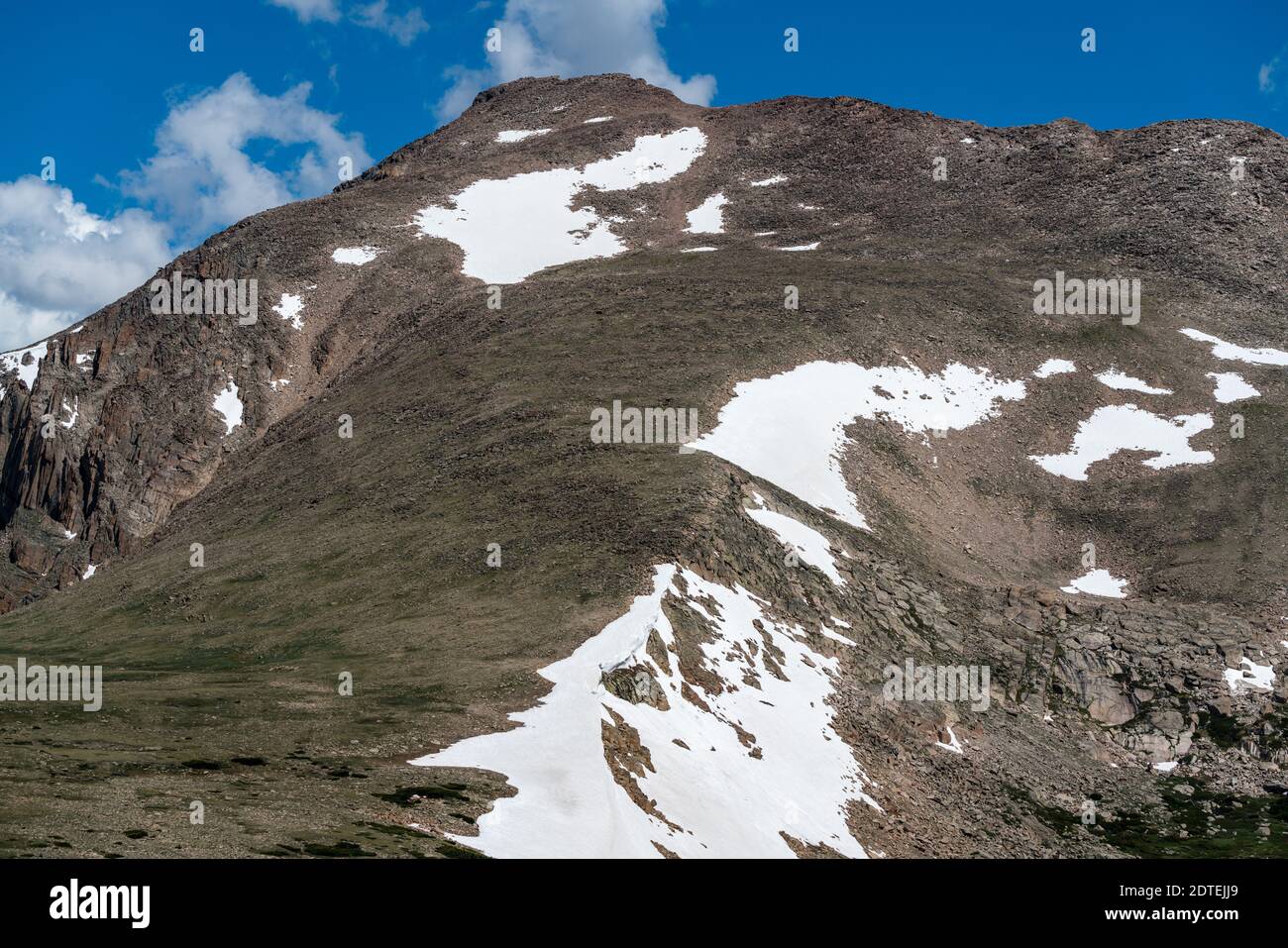 From the summit of Mount Orton, in the Wild Basin area of Rocky ...