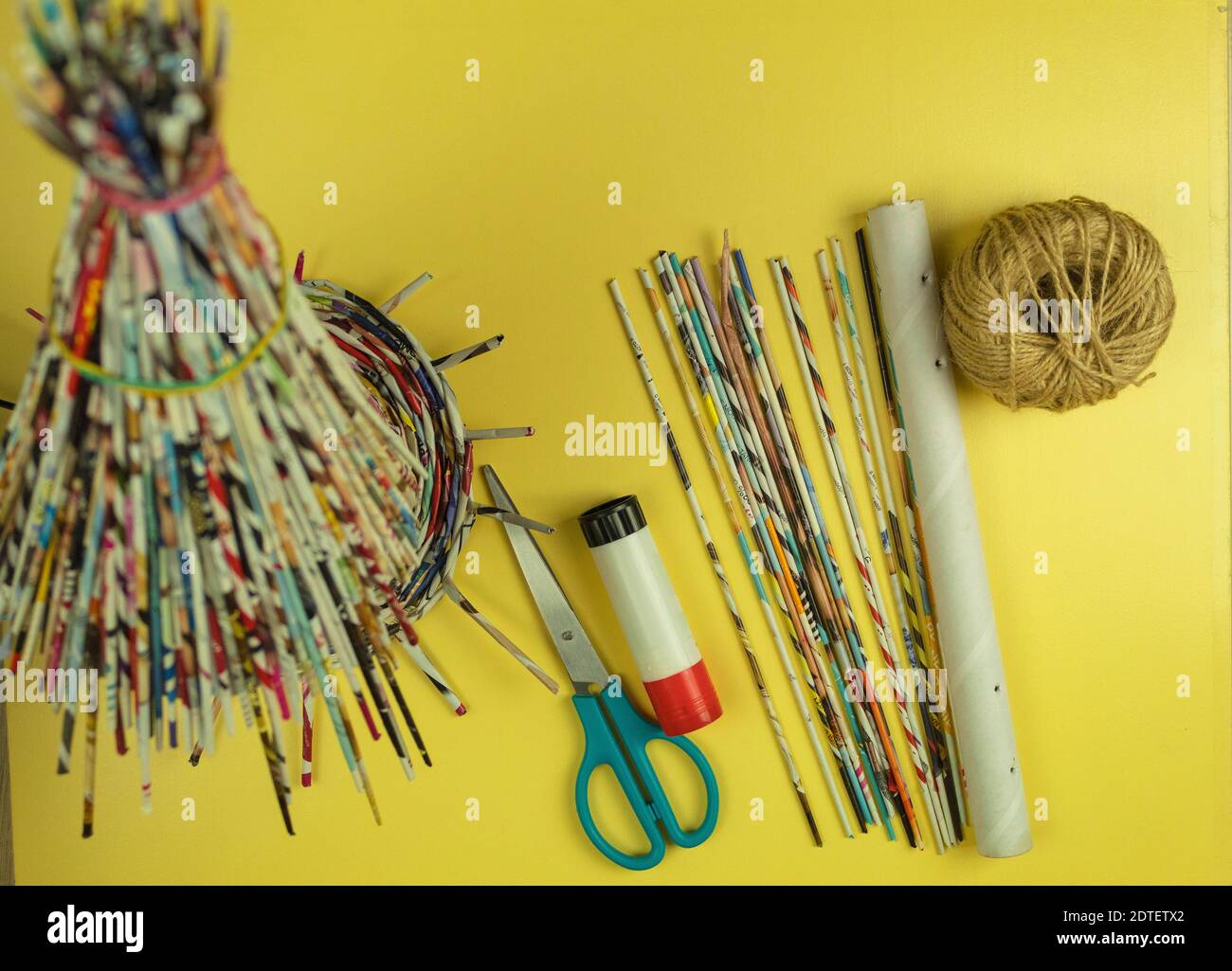 Crafts From Waste Paper