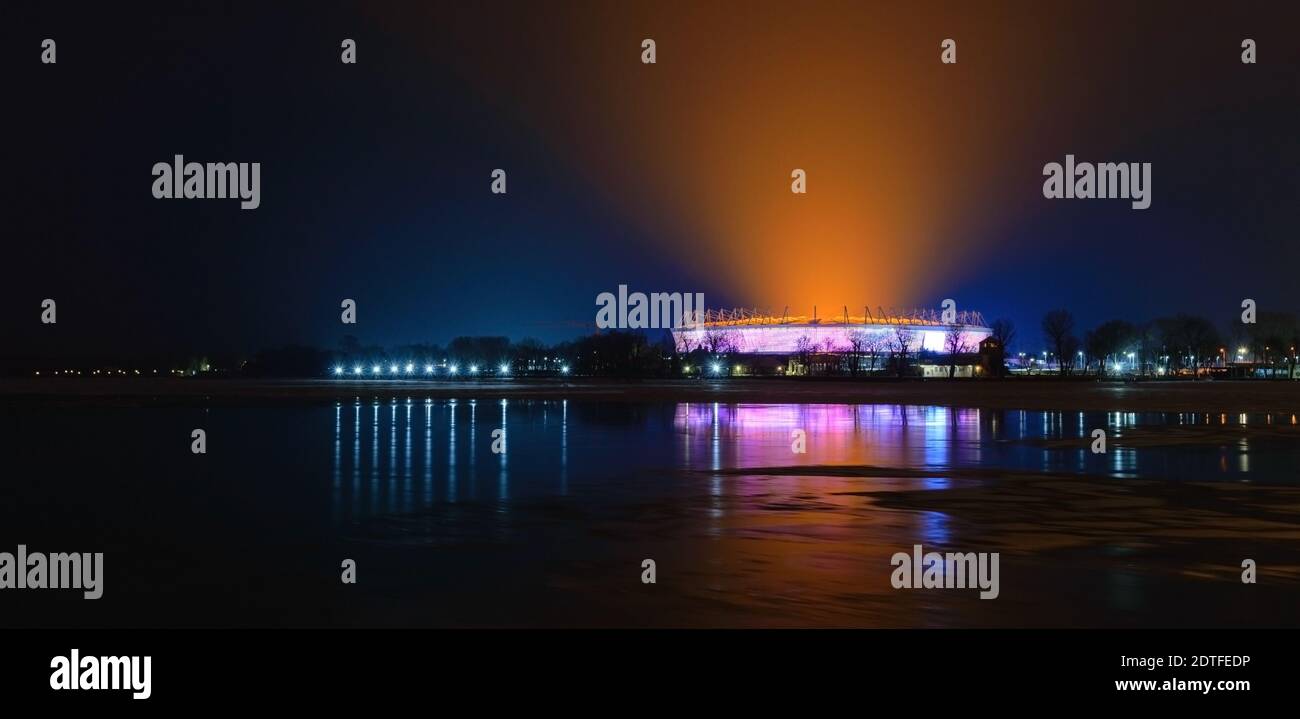 Russia, Rostov-on-Don, January 24, 2018: Football stadium Rostov Arena ...