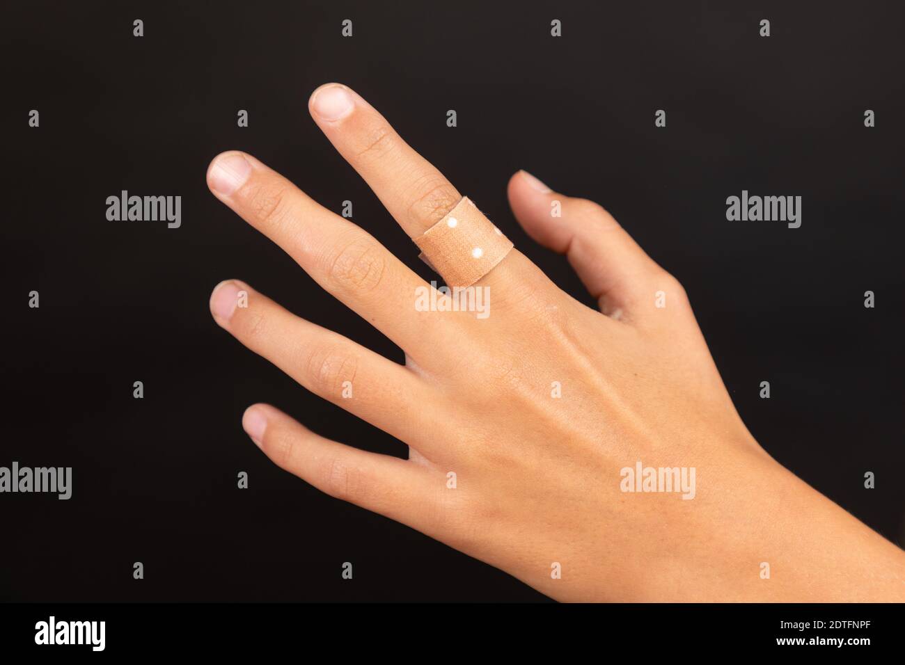 Finger Cut Bandage High Resolution Stock Photography and Images - Alamy