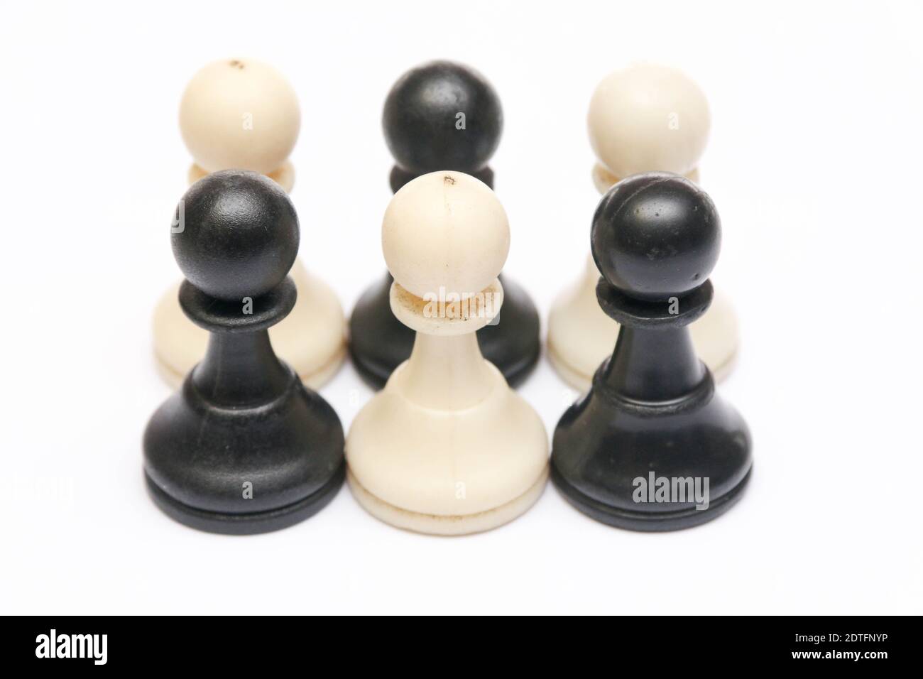 Chess board side view Cut Out Stock Images & Pictures - Alamy