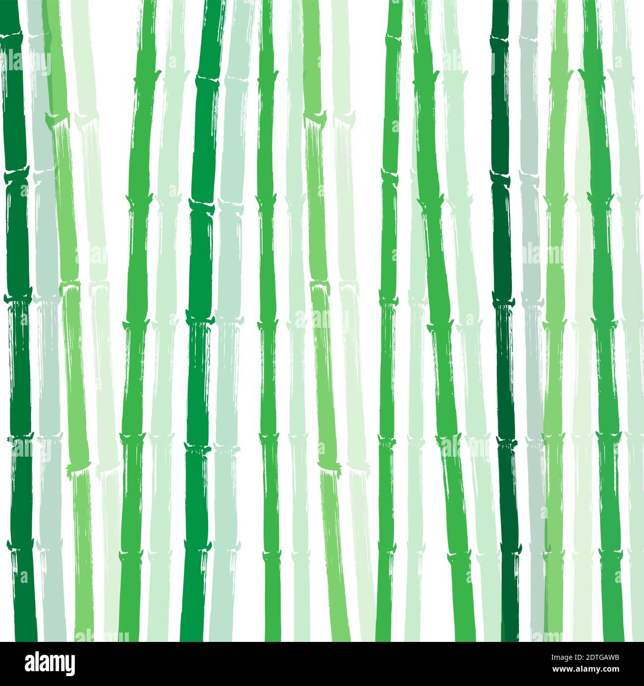 Vector image of an bamboo on a white background. Easy editable layered ...
