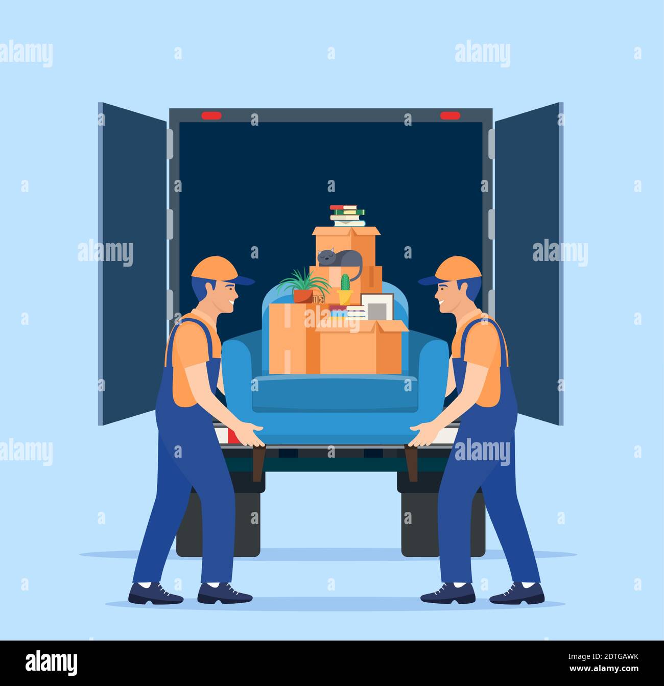 Sofa van Stock Vector Images - Alamy