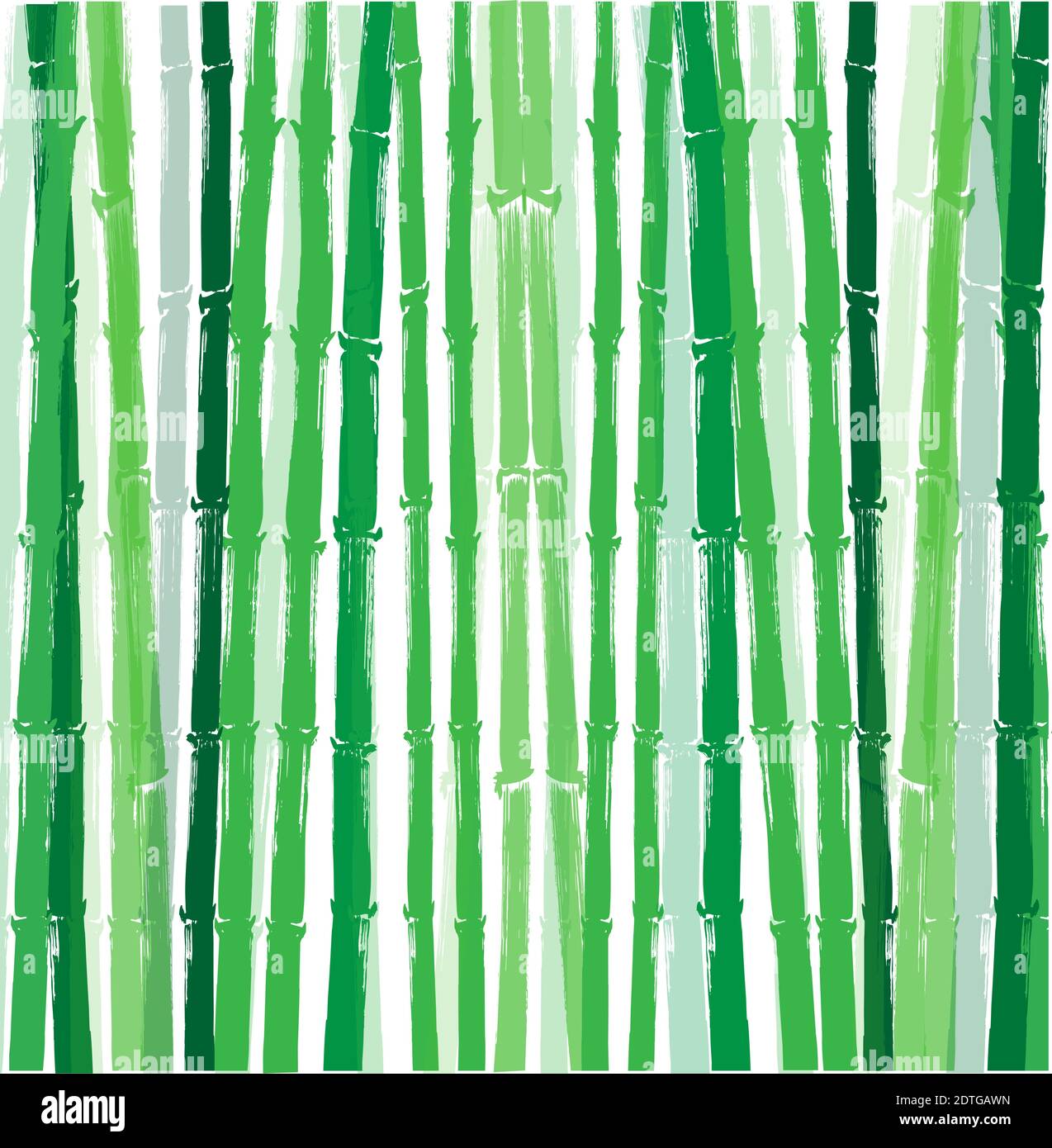 Vector image of an bamboo on a white background. Easy editable layered ...