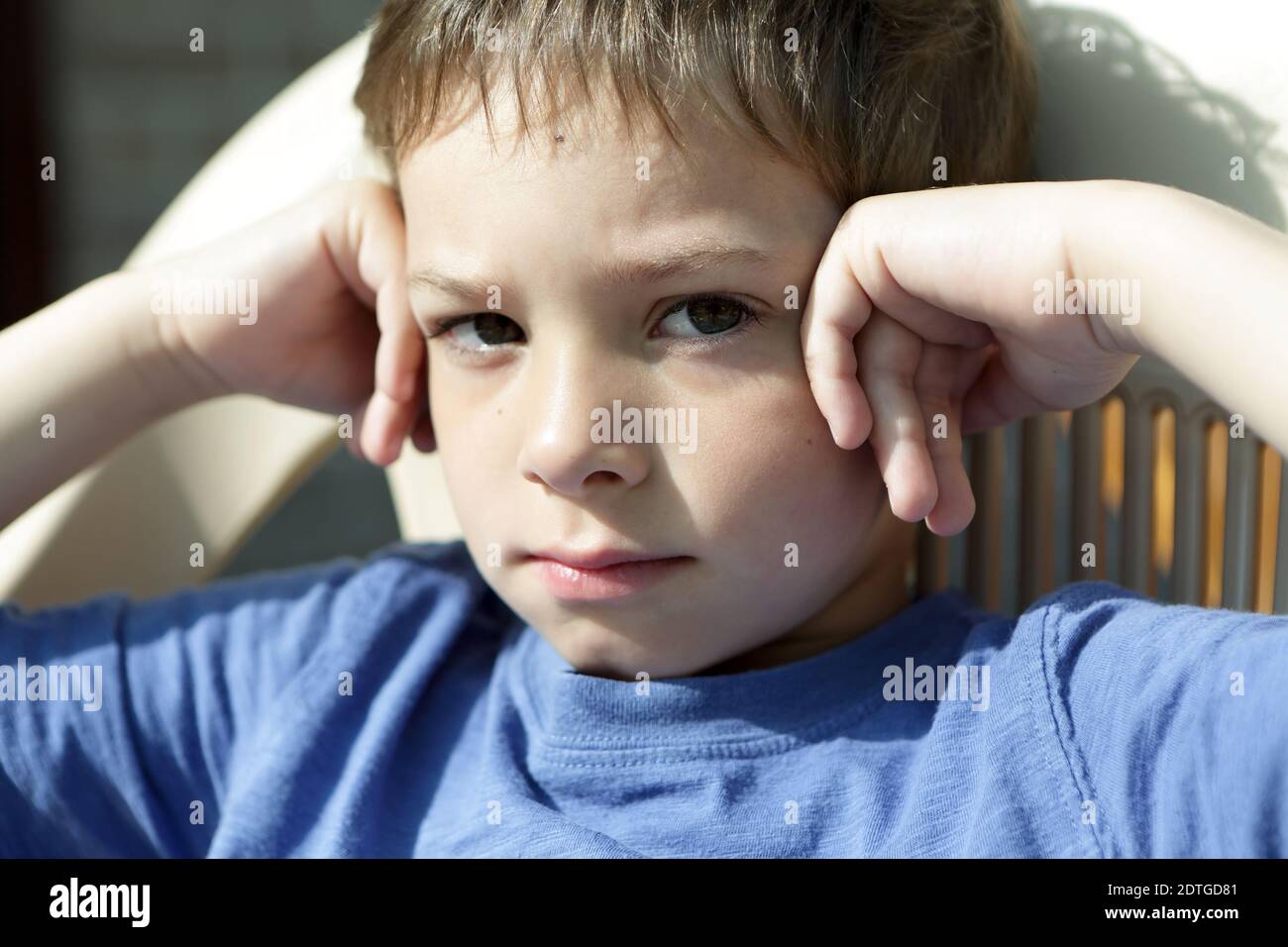 Portrait determined upset angry hi-res stock photography and images - Alamy