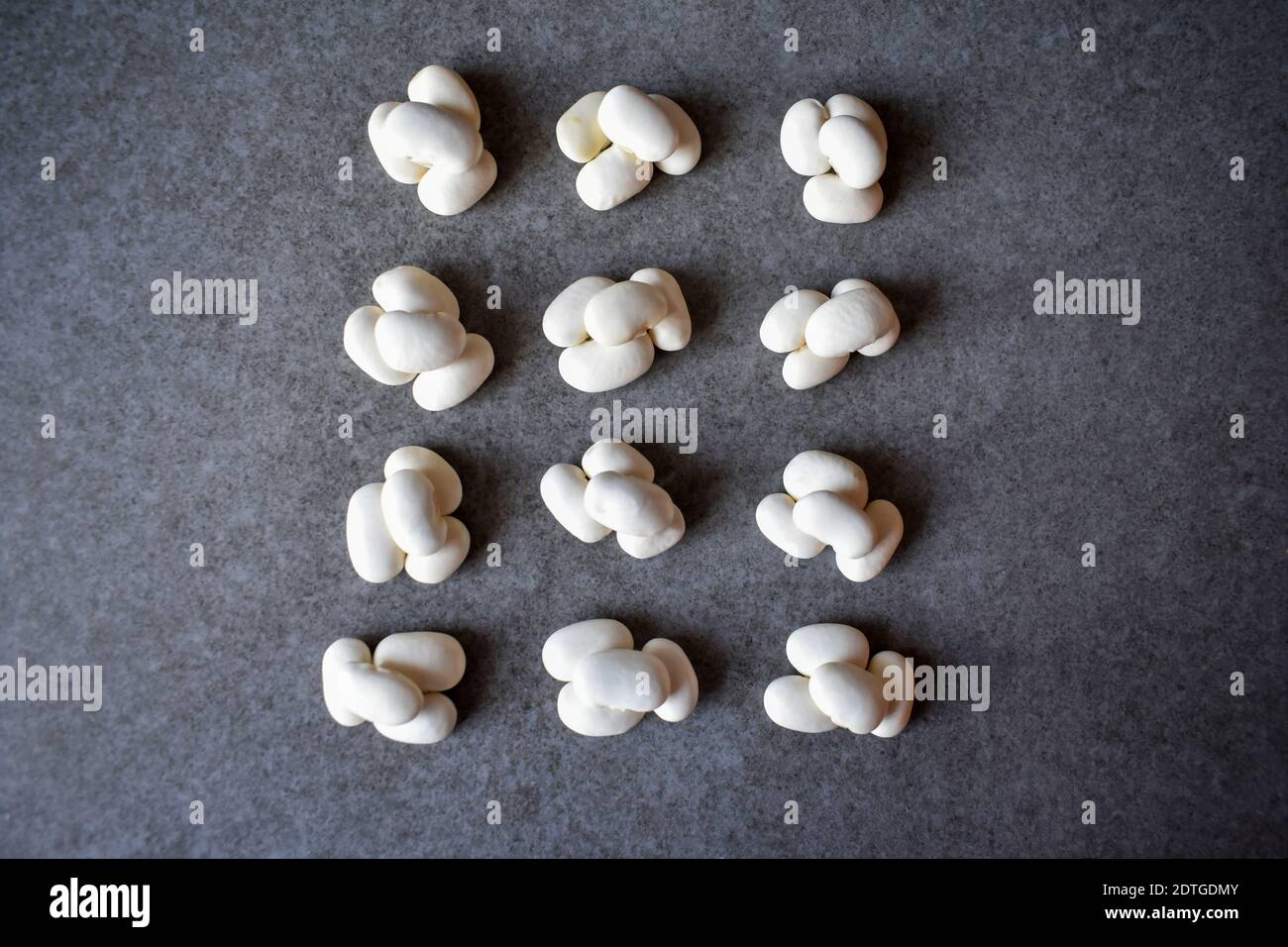 White Bean Figures Stock Photo - Alamy