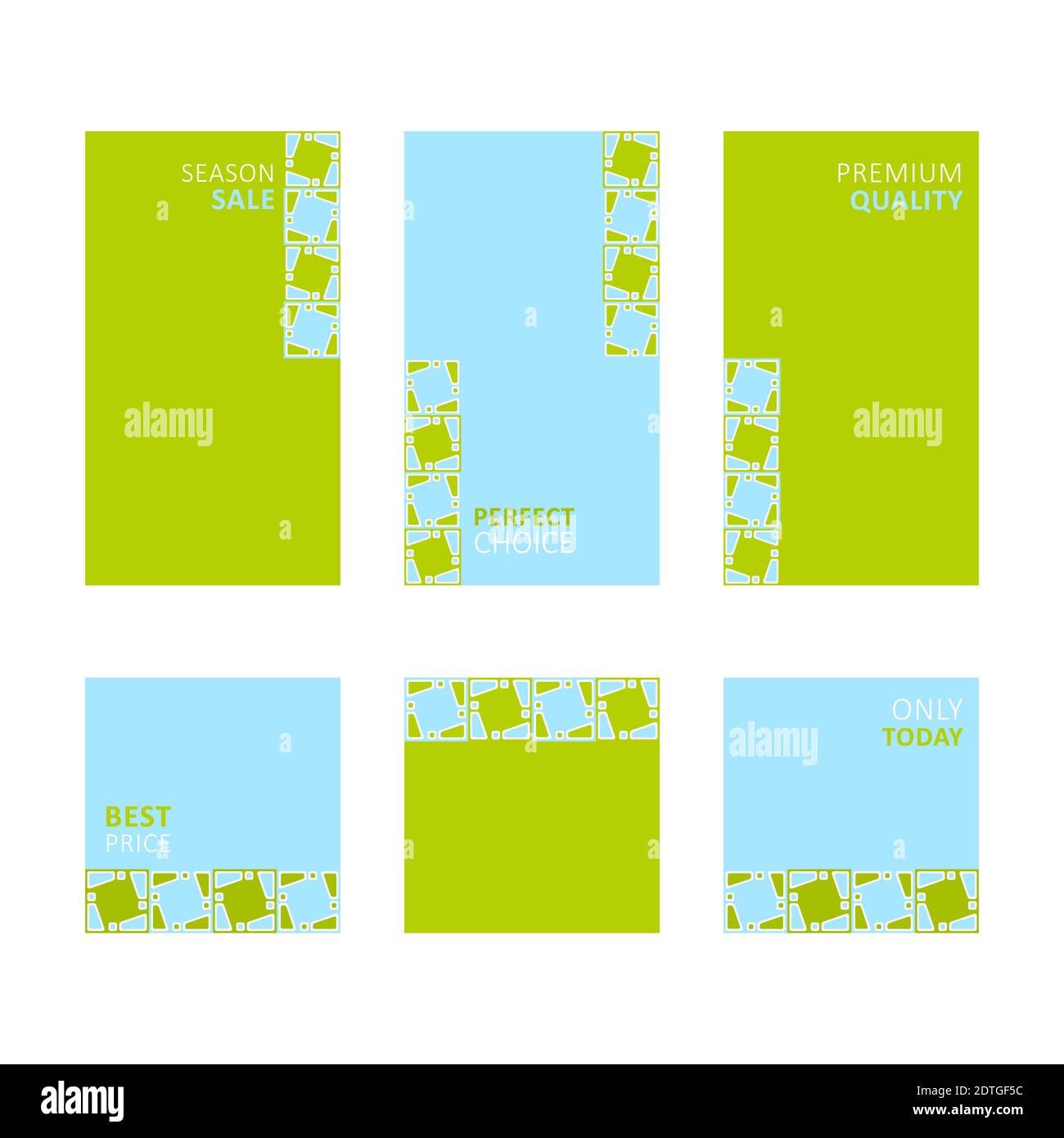 Modern decorative vector frames. Editable design templates for web ...