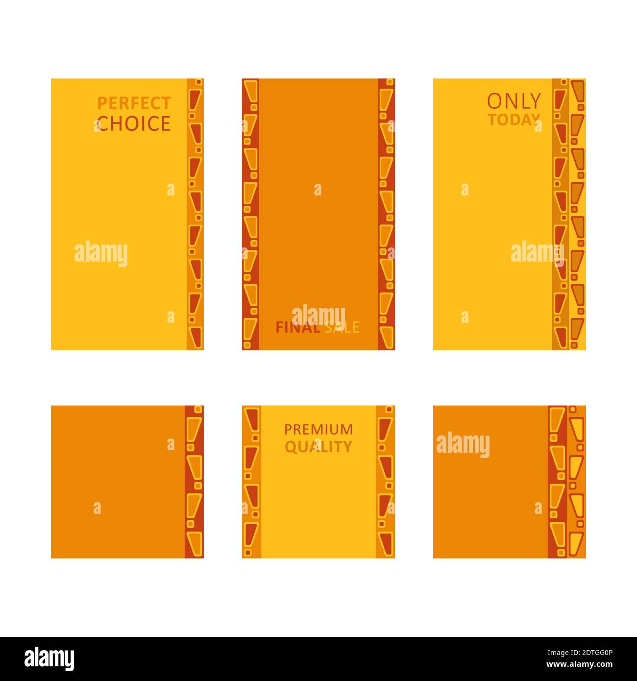 Modern decorative vector frames. Editable design templates for web ...