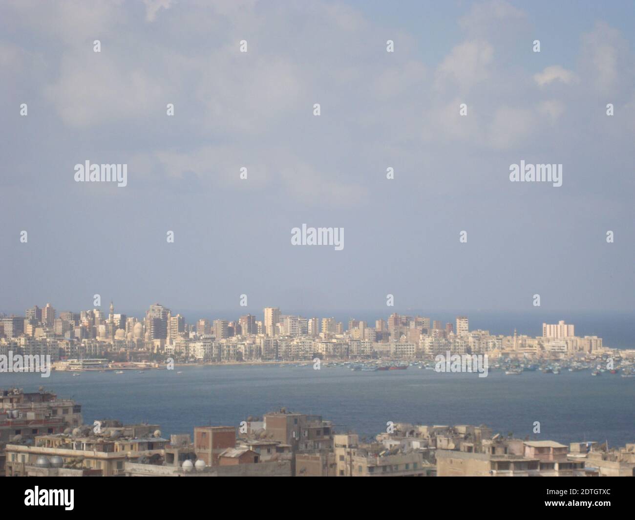 Egypt alexandria city aerial view hi-res stock photography and images ...