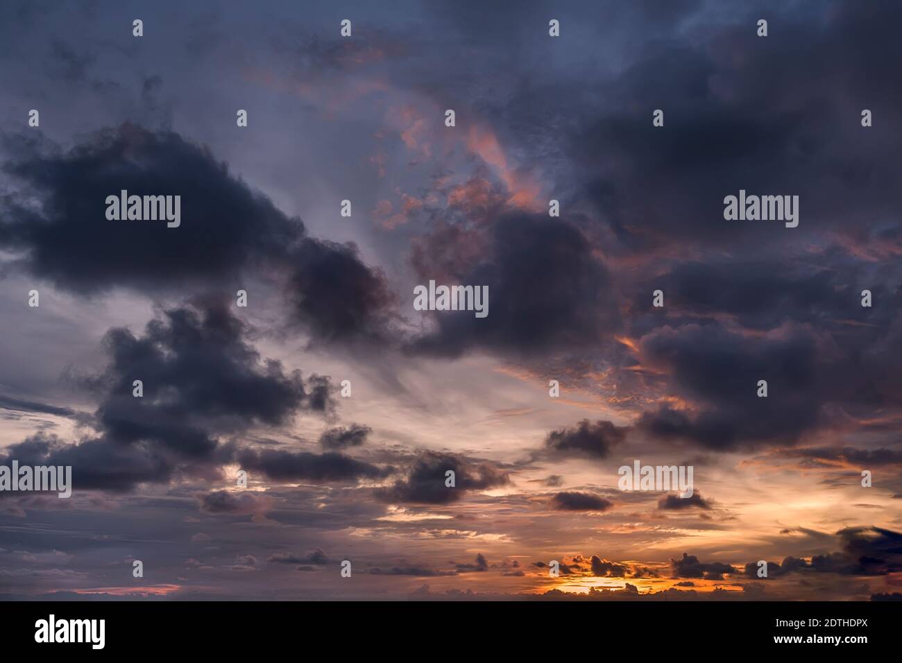 Dramatic sky, perfect for sky replacement, backgrounds, screen saver or ...