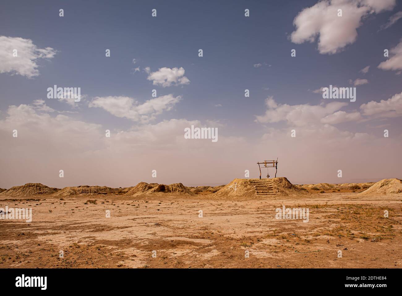 Star of David symbol in the Marrakech desert Stock Photo - Alamy
