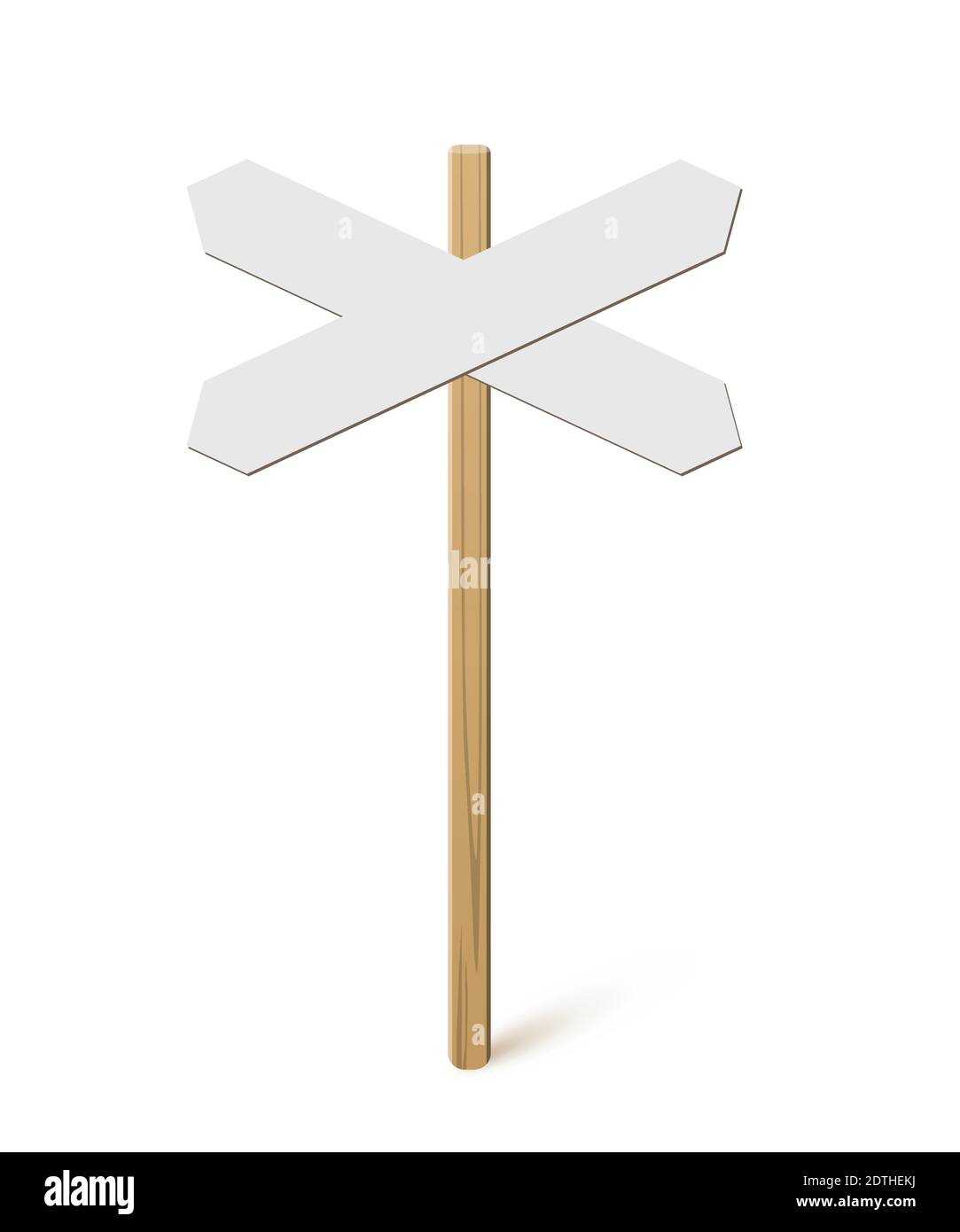 Direction sign boards Stock Vector Images - Alamy