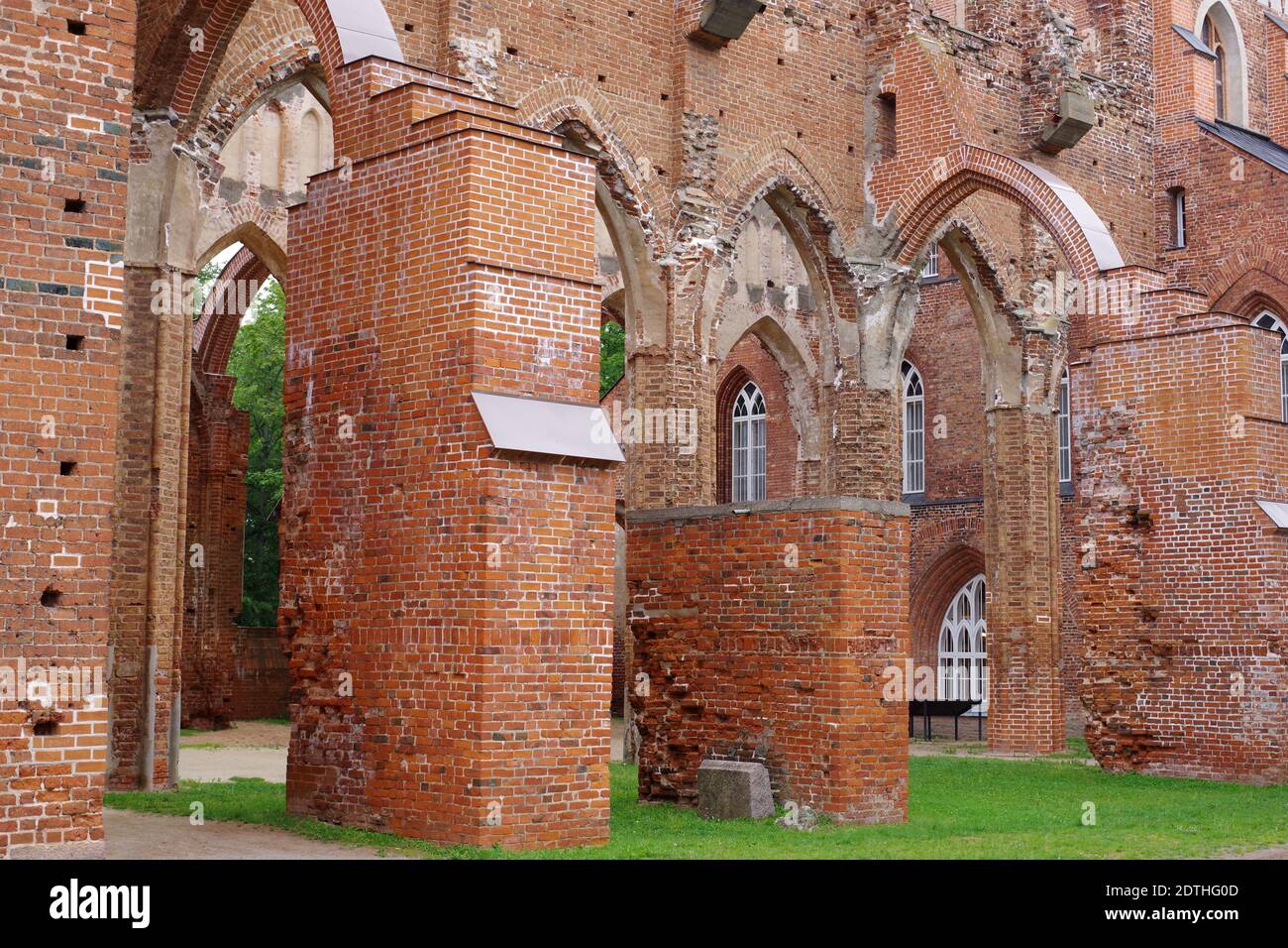 Exterior Of Old Building Stock Photo - Alamy