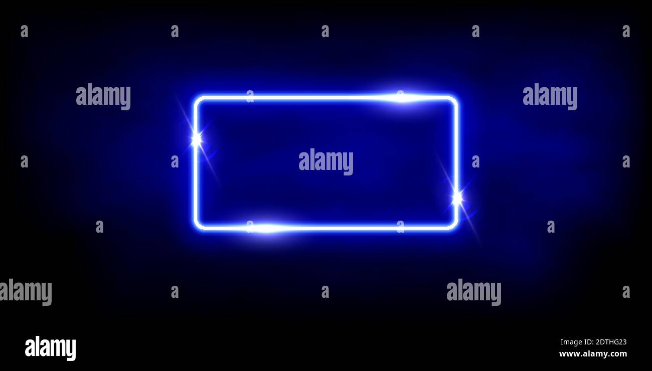 Blue rectangle abstract background hi-res stock photography and images ...