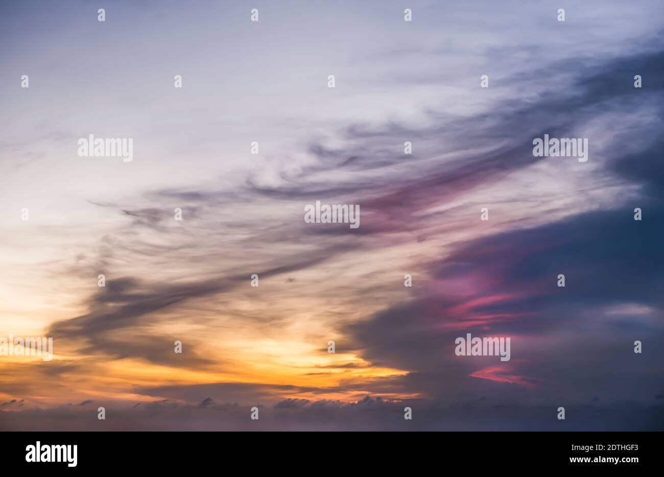 Dramatic sky, perfect for sky replacement, backgrounds, screen saver or ...
