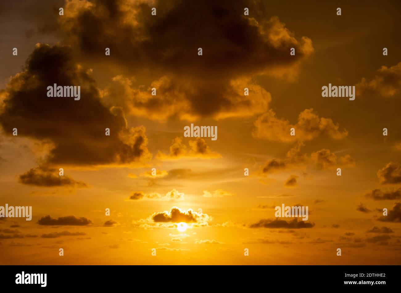 Dramatic sky, perfect for sky replacement, backgrounds, screen saver or ...