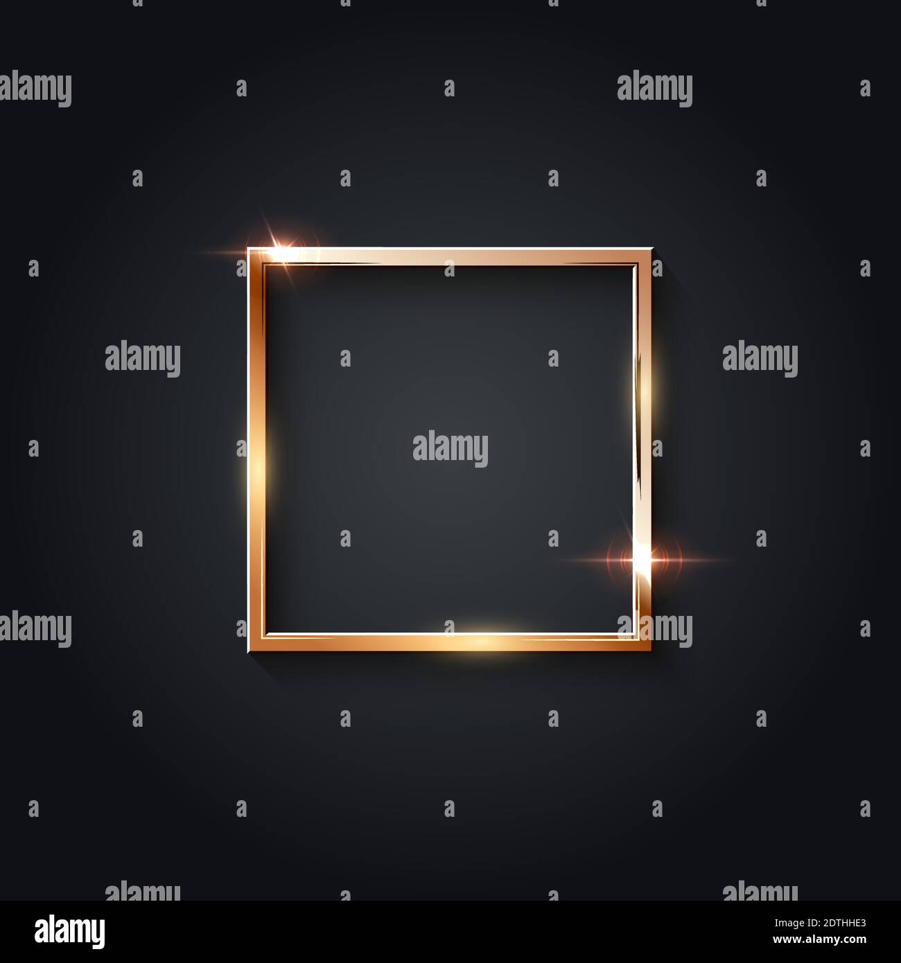 Gold wall interior Stock Vector Images - Alamy