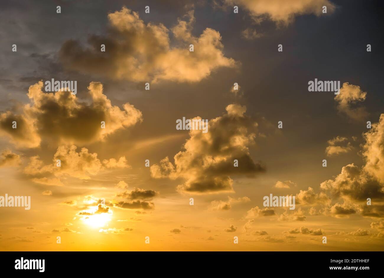 Dramatic sky, perfect for sky replacement, backgrounds, screen saver or ...
