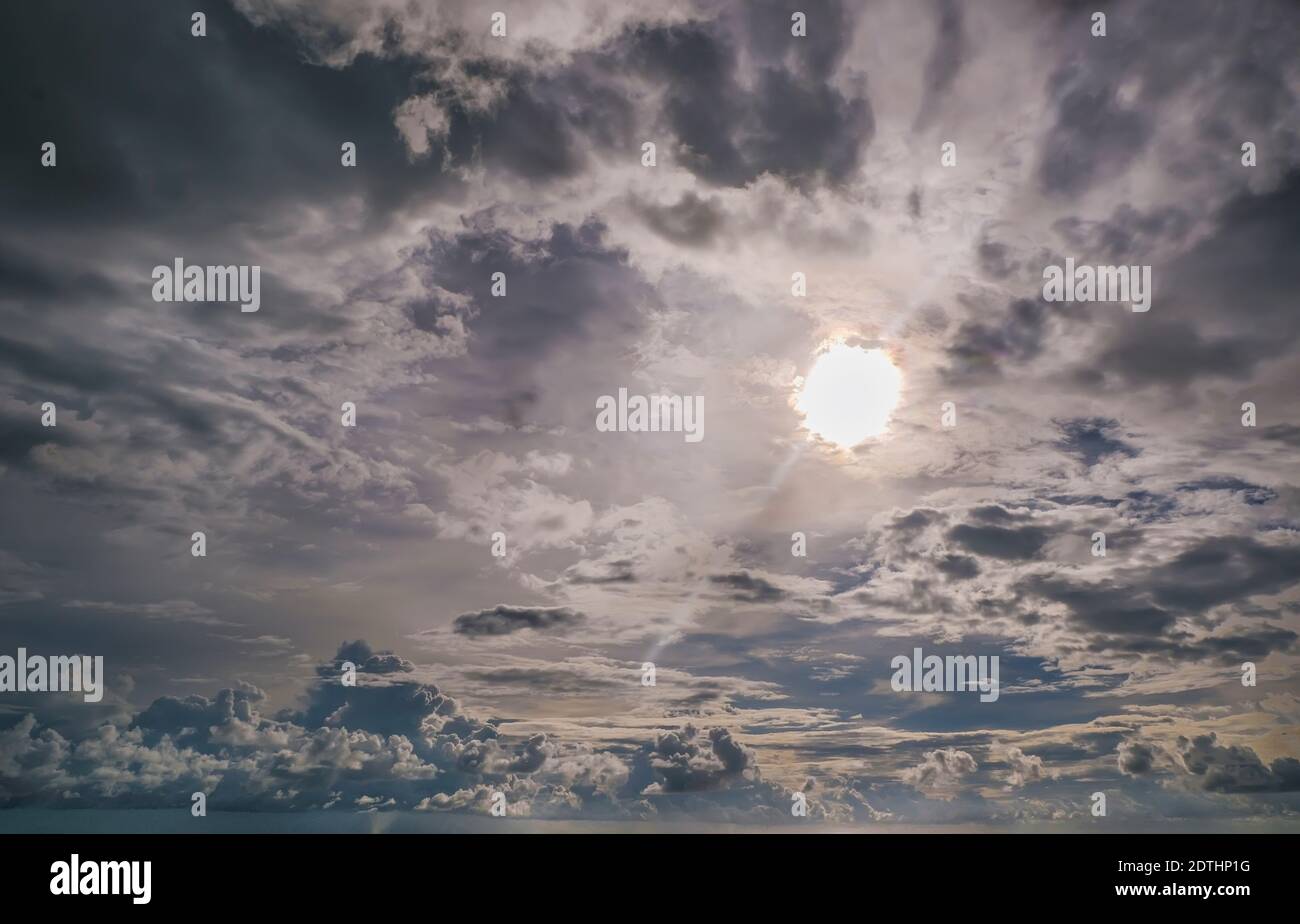 Dramatic sky, perfect for sky replacement, backgrounds, screen saver or ...