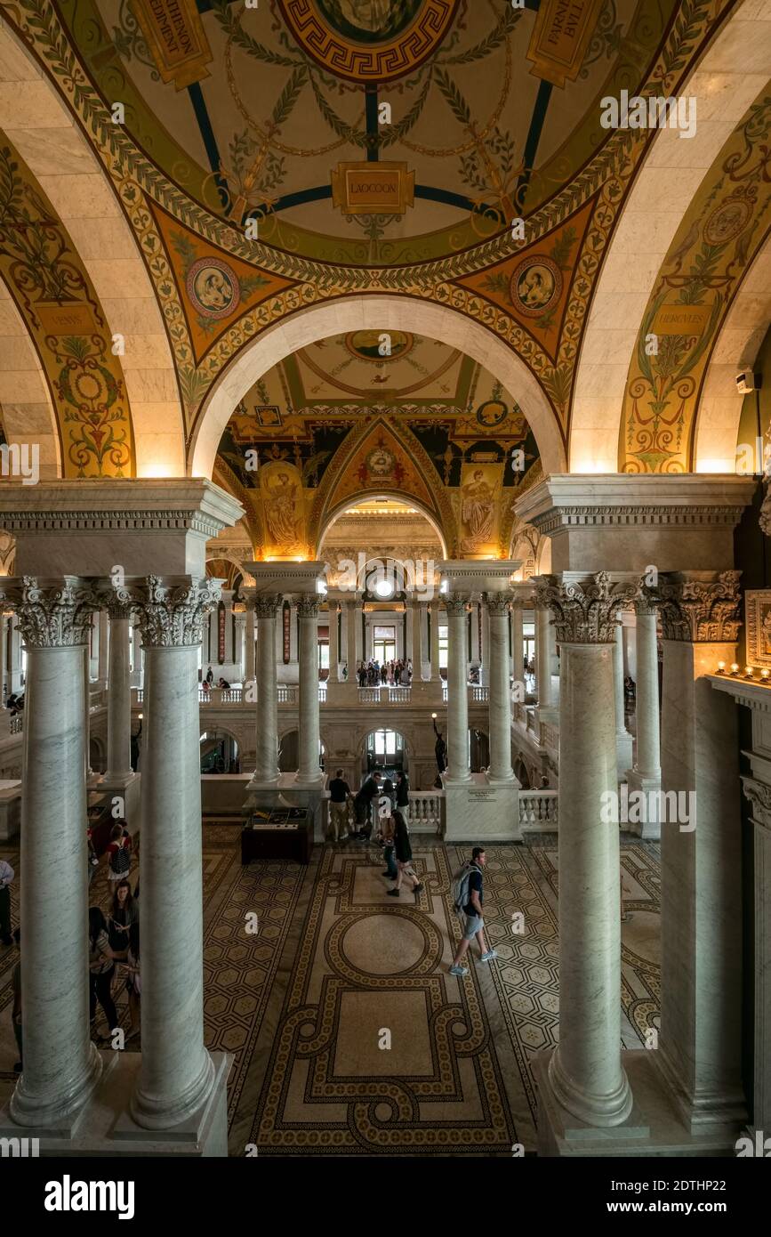 Congress library interior digital hi-res stock photography and images ...