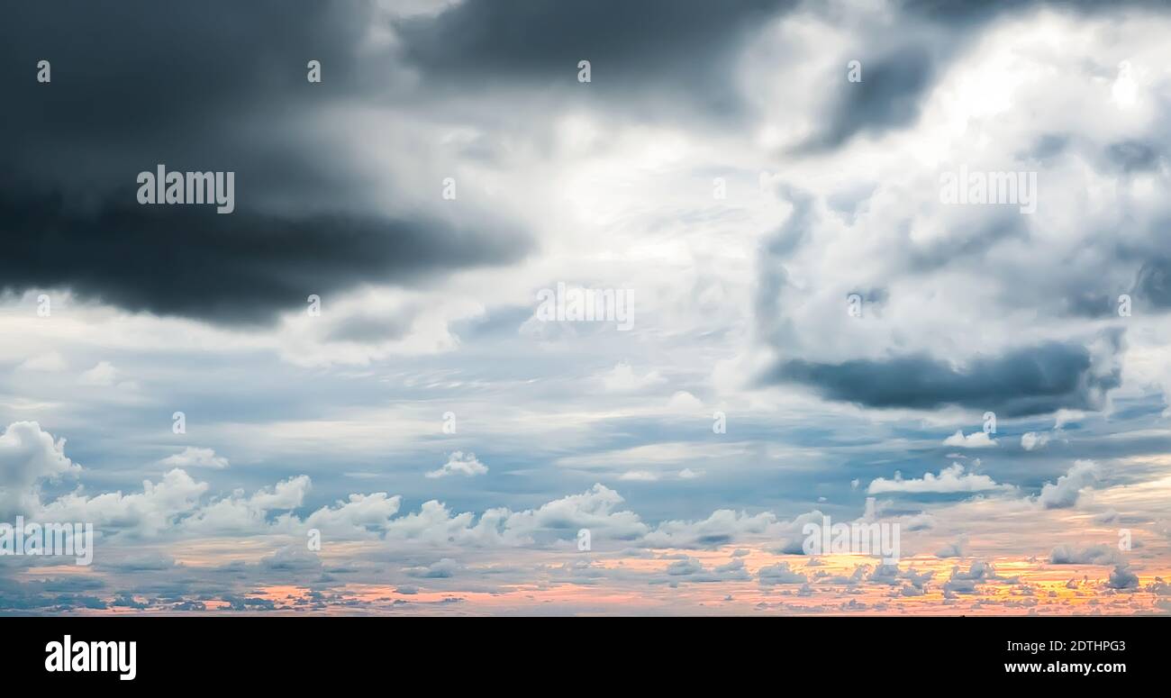 Dramatic sky, perfect for sky replacement, backgrounds, screen saver or ...