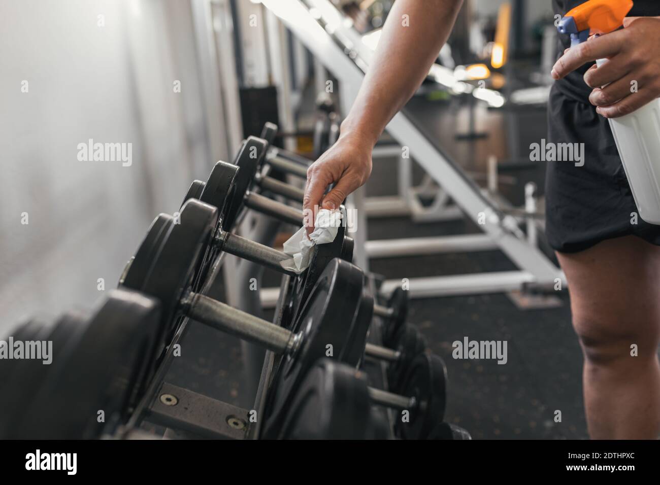 Athlete cleaning hi-res stock photography and images - Alamy