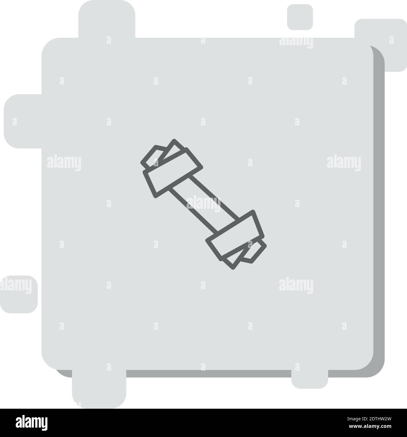 dog toy vector icon modern simple vector illustration Stock Vector ...