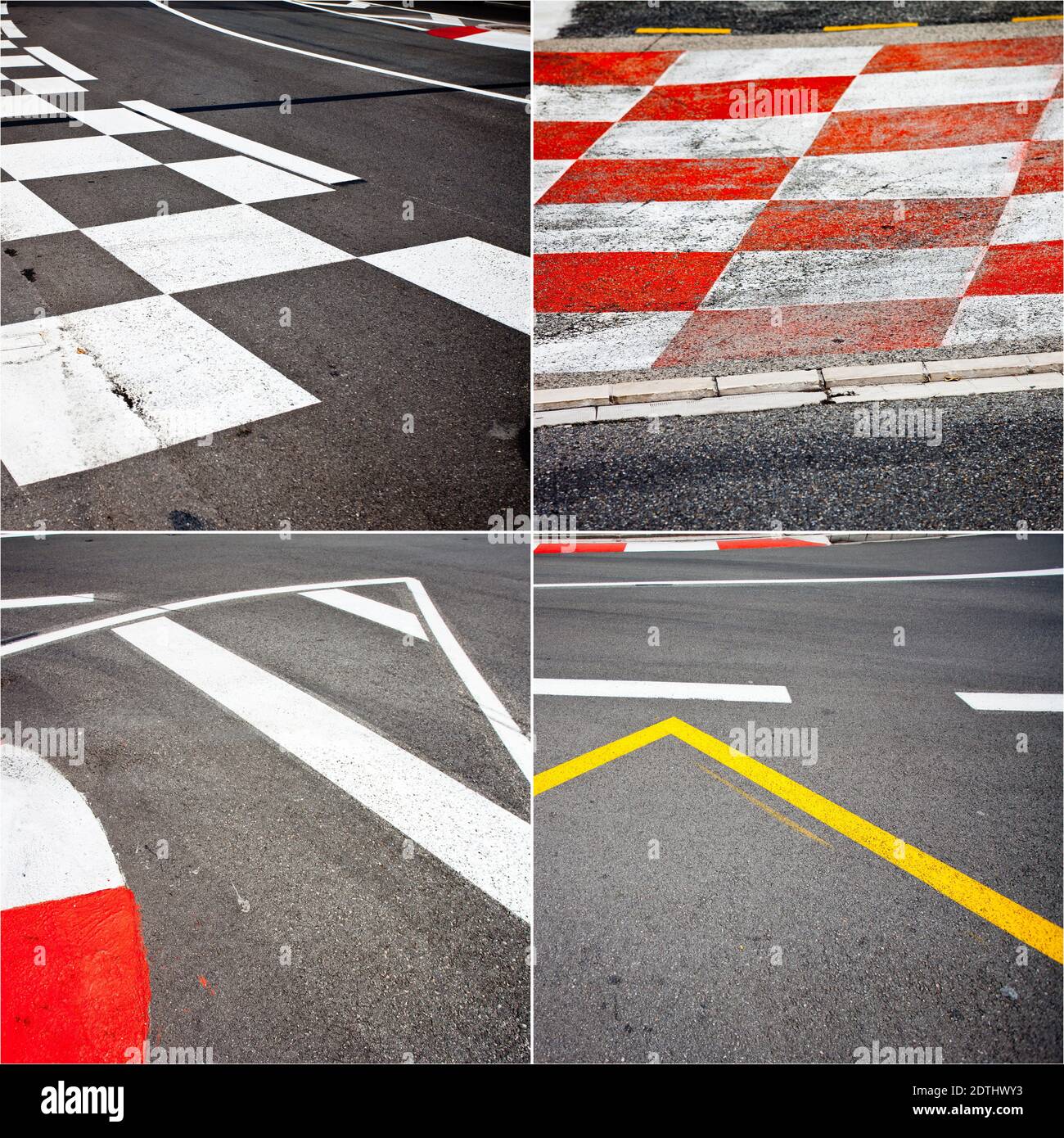 Car race asphalt on Monaco Stock Photo - Alamy