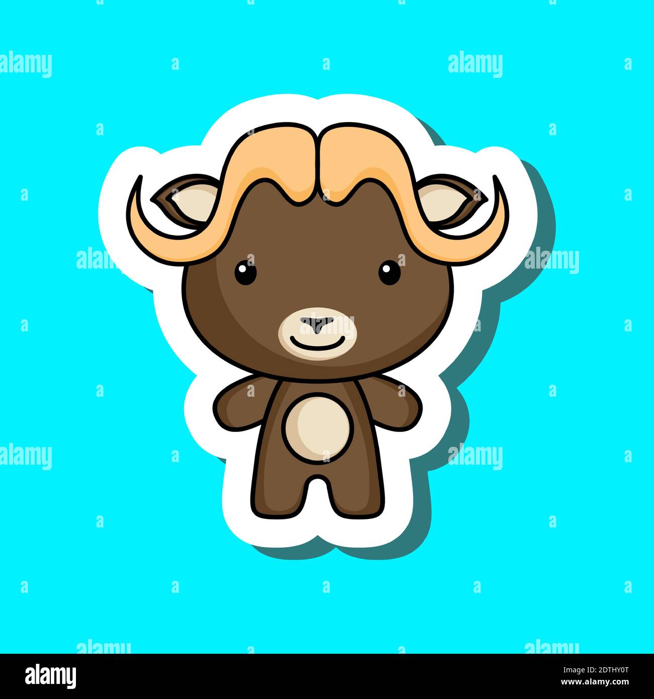 Musk Ox Cartoon