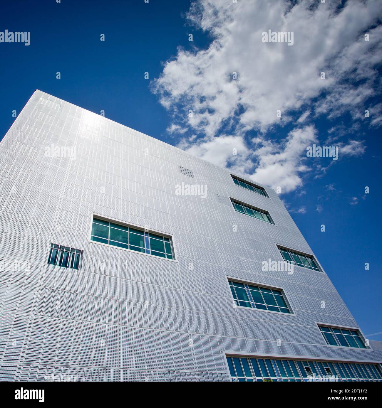 Modern office building with blue sky Stock Photo - Alamy