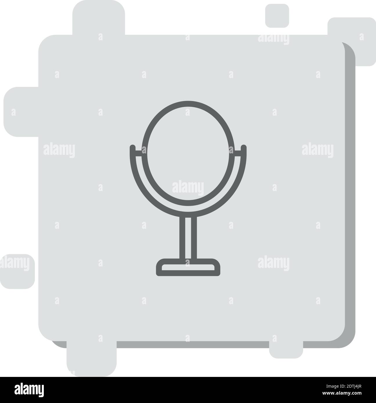 mirror vector icon modern simple vector illustration Stock Vector Image ...