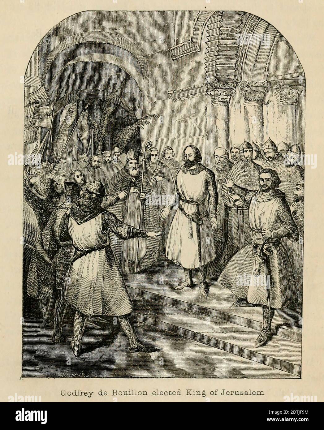 Crusader godfrey of bouillon hi-res stock photography and images - Alamy
