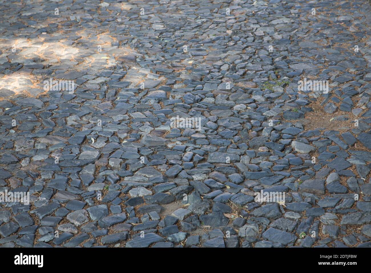 Circle pattern stone block paving hi-res stock photography and images ...