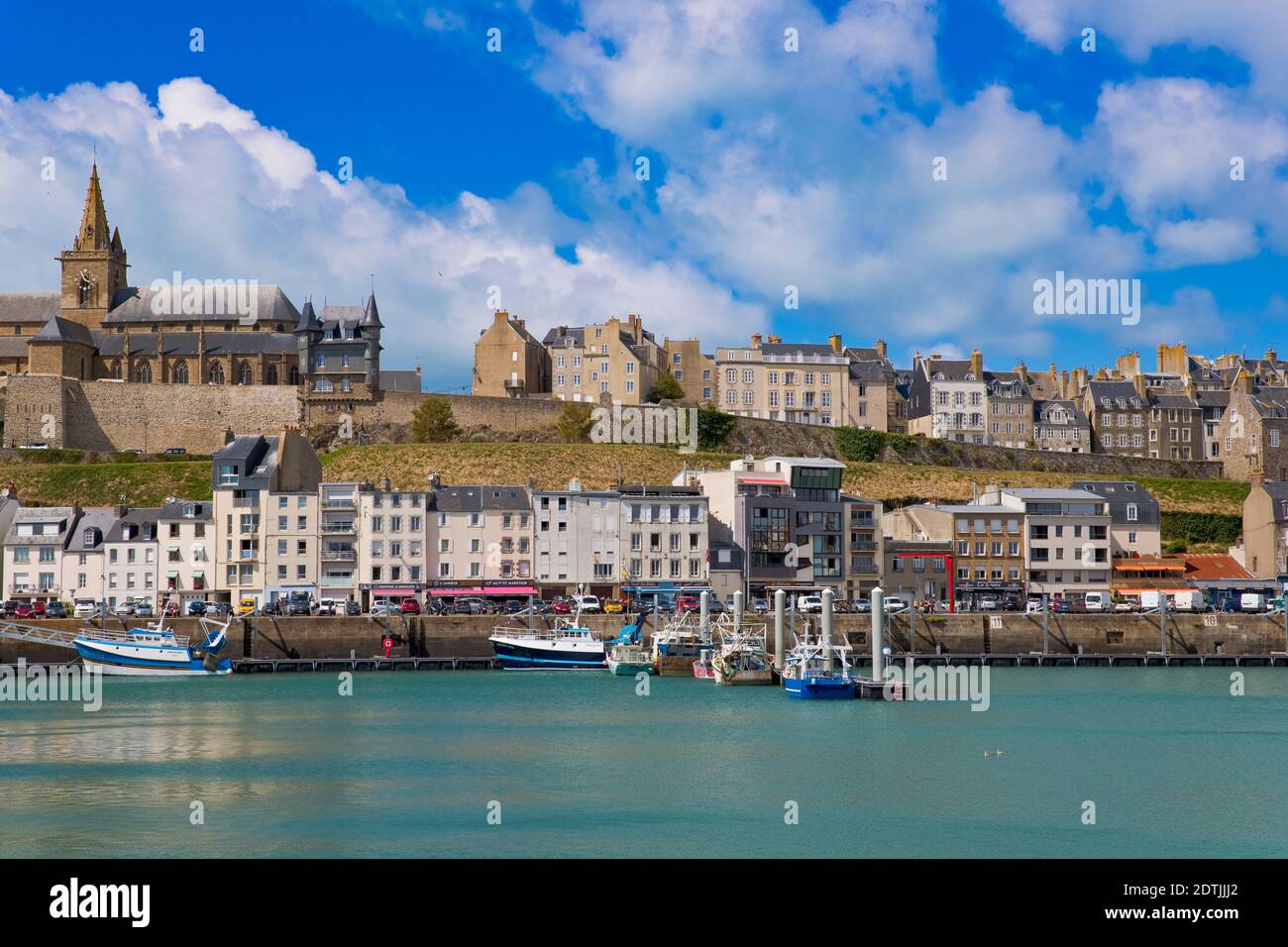 Harbour Of Granville Manche Normandy France Stock Photo Alamy Harbour Of Granville Manche Normandy France Stock Photo Alamy