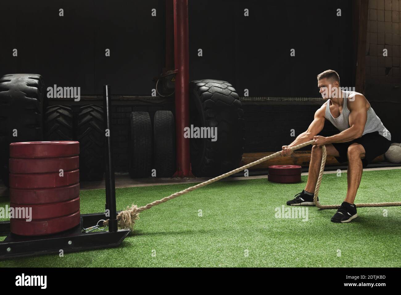 Drag training exercise hi-res stock photography and images - Alamy