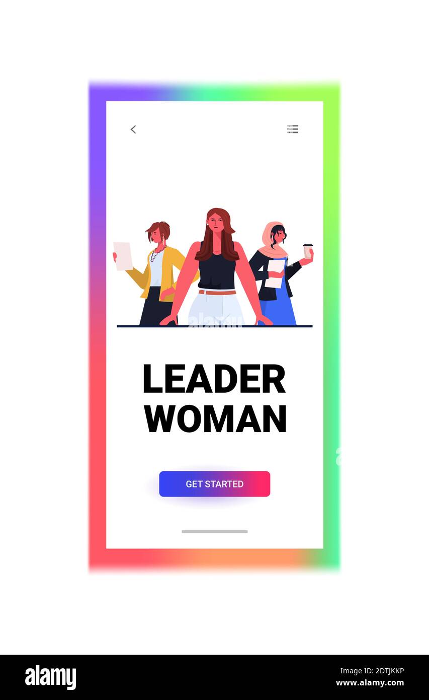 Female business leaders Stock Vector Images - Alamy