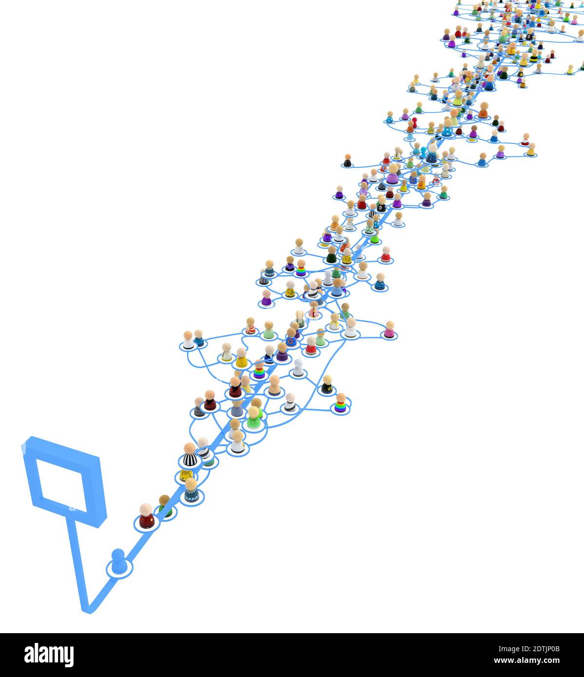 Queue marker hi-res stock photography and images - Alamy