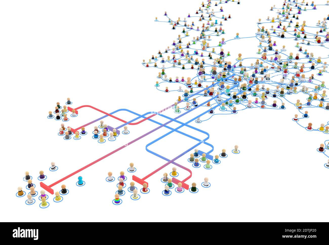 Marginal group horizontal Cut Out Stock Images & Pictures - Alamy