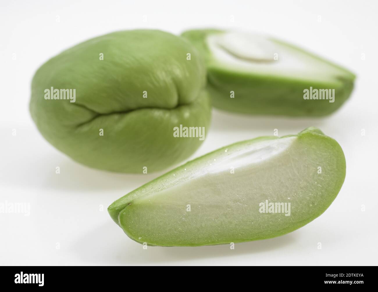Chayote, sechium edule, a Mexican Fruit Stock Photo - Alamy
