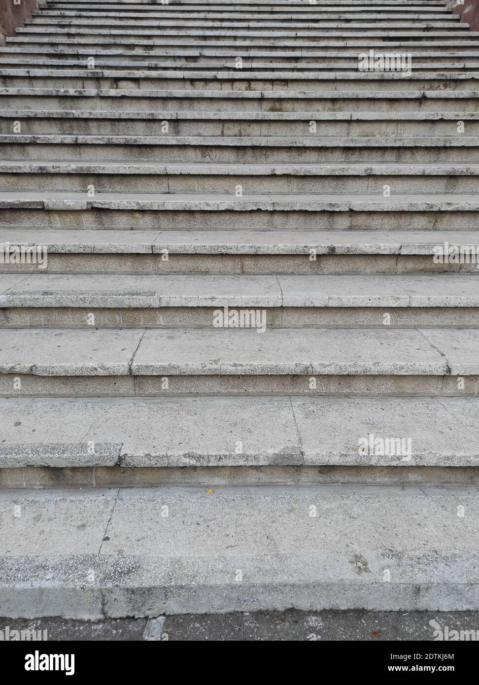 A vertical shots of the basic stairs of the building. Stairway closeup ...