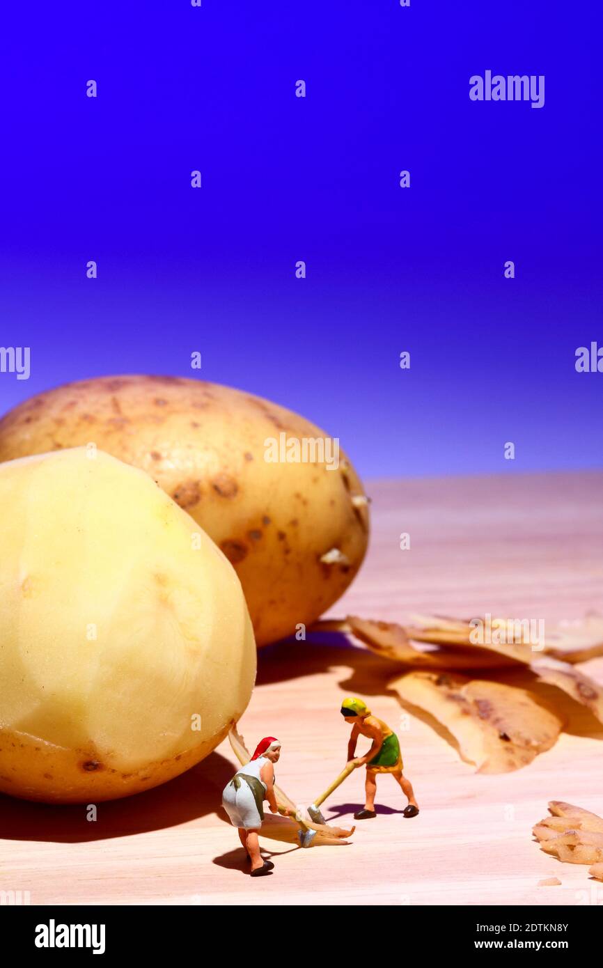 Peeling spud hi-res stock photography and images - Alamy