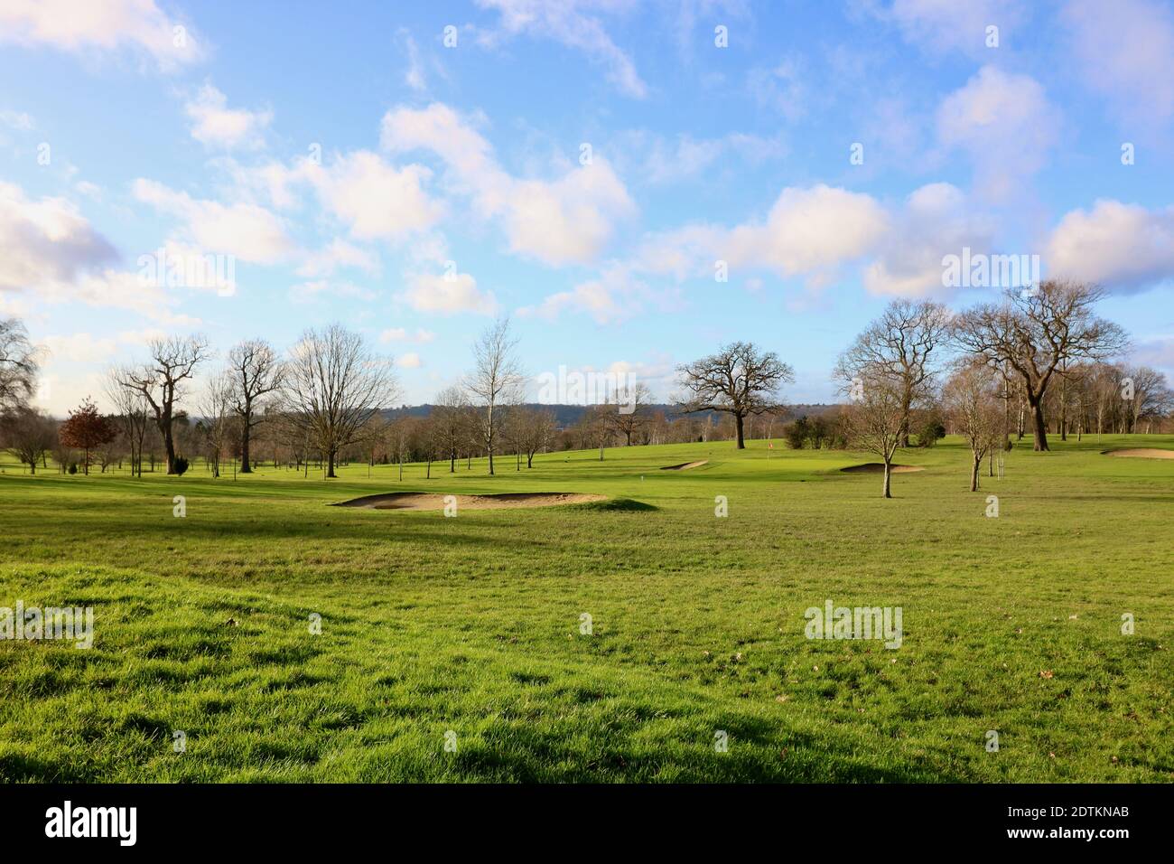 Bunker on golf course hi-res stock photography and images - Alamy