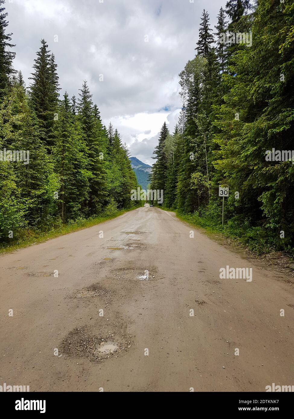 Straight dirt road hi-res stock photography and images - Alamy